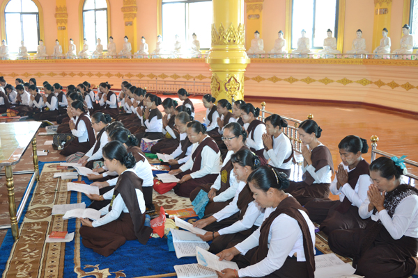 တန့်ယန်းမြို့နယ်တွင် ဝါခေါင်လပြည့် မေတ္တာအခါတော်နေ့ အထိမ်းအမှတ် အခမ